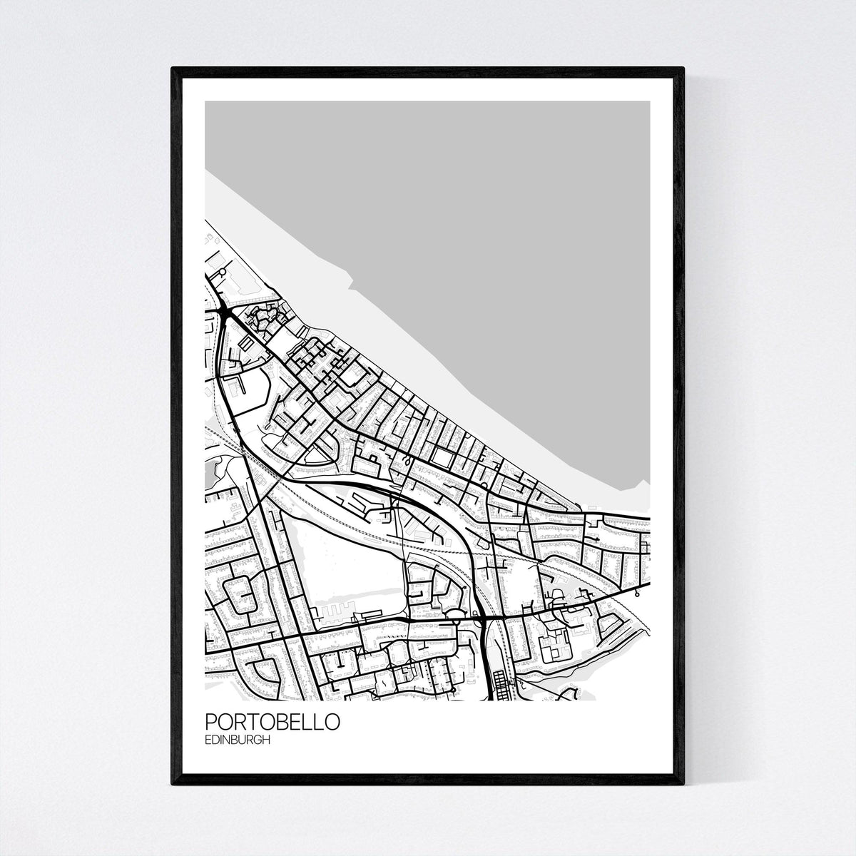 Portobello Map Art Print - Free International Shipping! - Mapply.co
